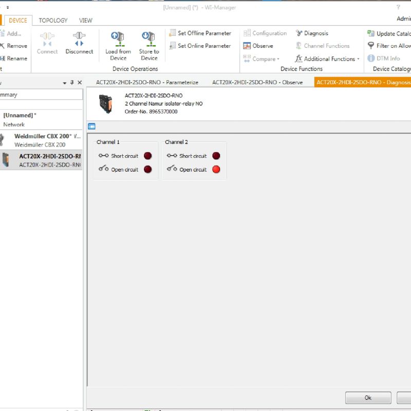 ACT20X-2HDI-2SDO-RNO-S | Pulse isolator with relay output