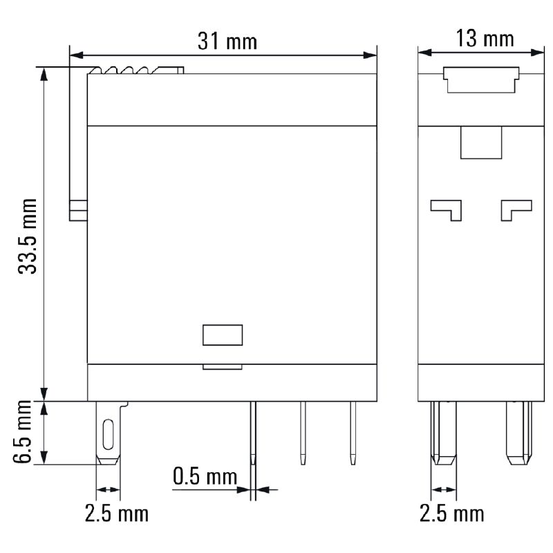 DRI424730LT | With LED and test button
